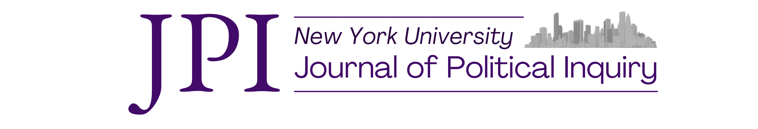 May 5, 2019 – Journal of Political Inquiry